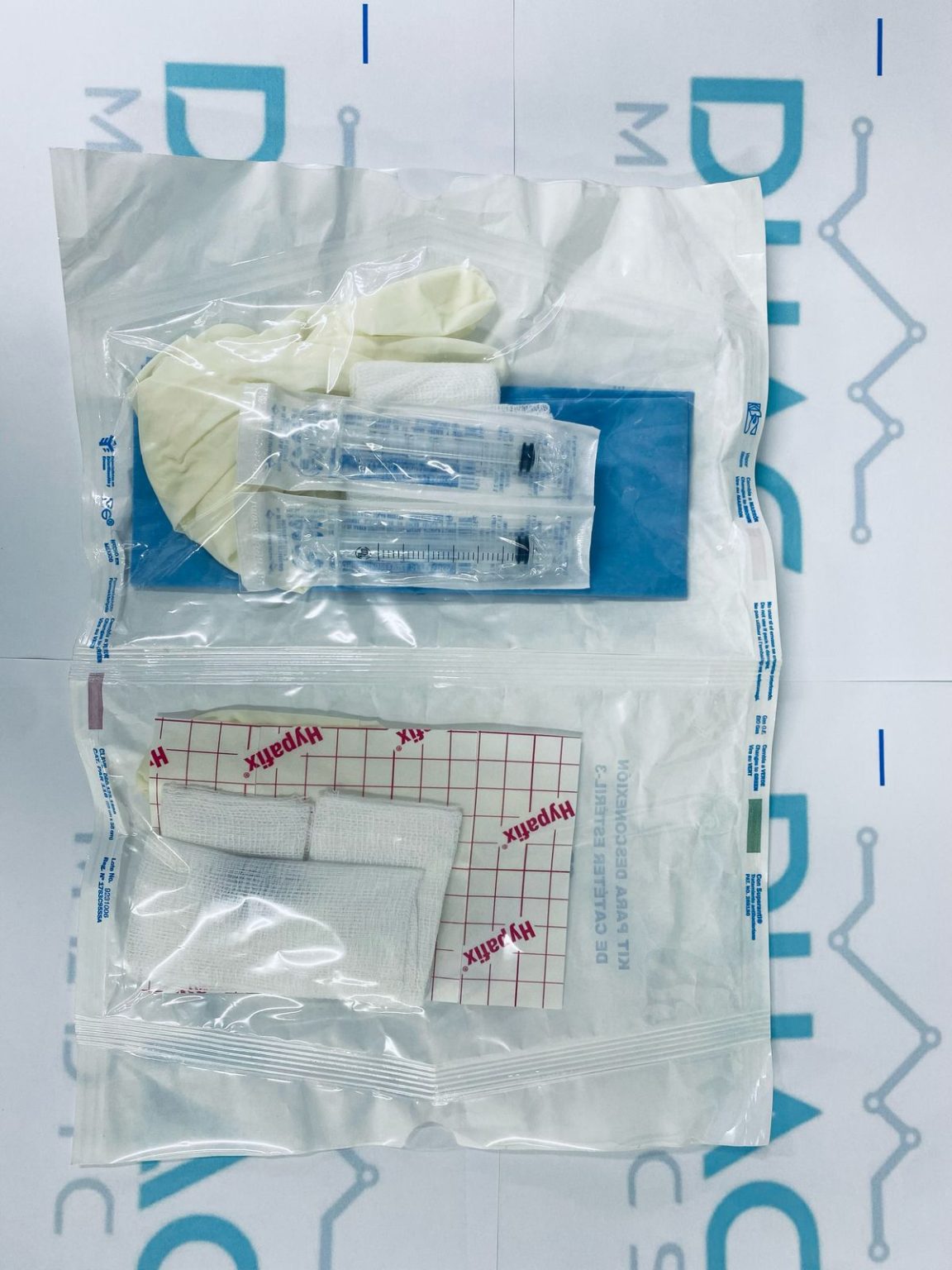 Kit para conexión y desconexión de catéter estéril Marca: EQ Modelo: CC ...