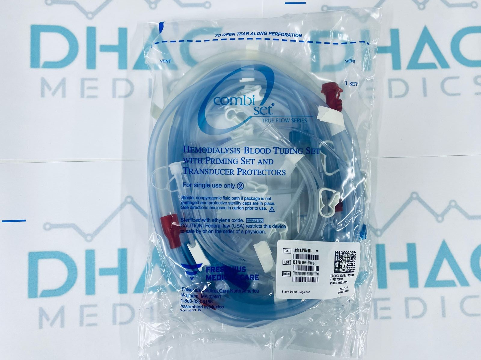 Línea arterial y venosa para hemodiálisis segmento de bomba 8.0mm Marca ...