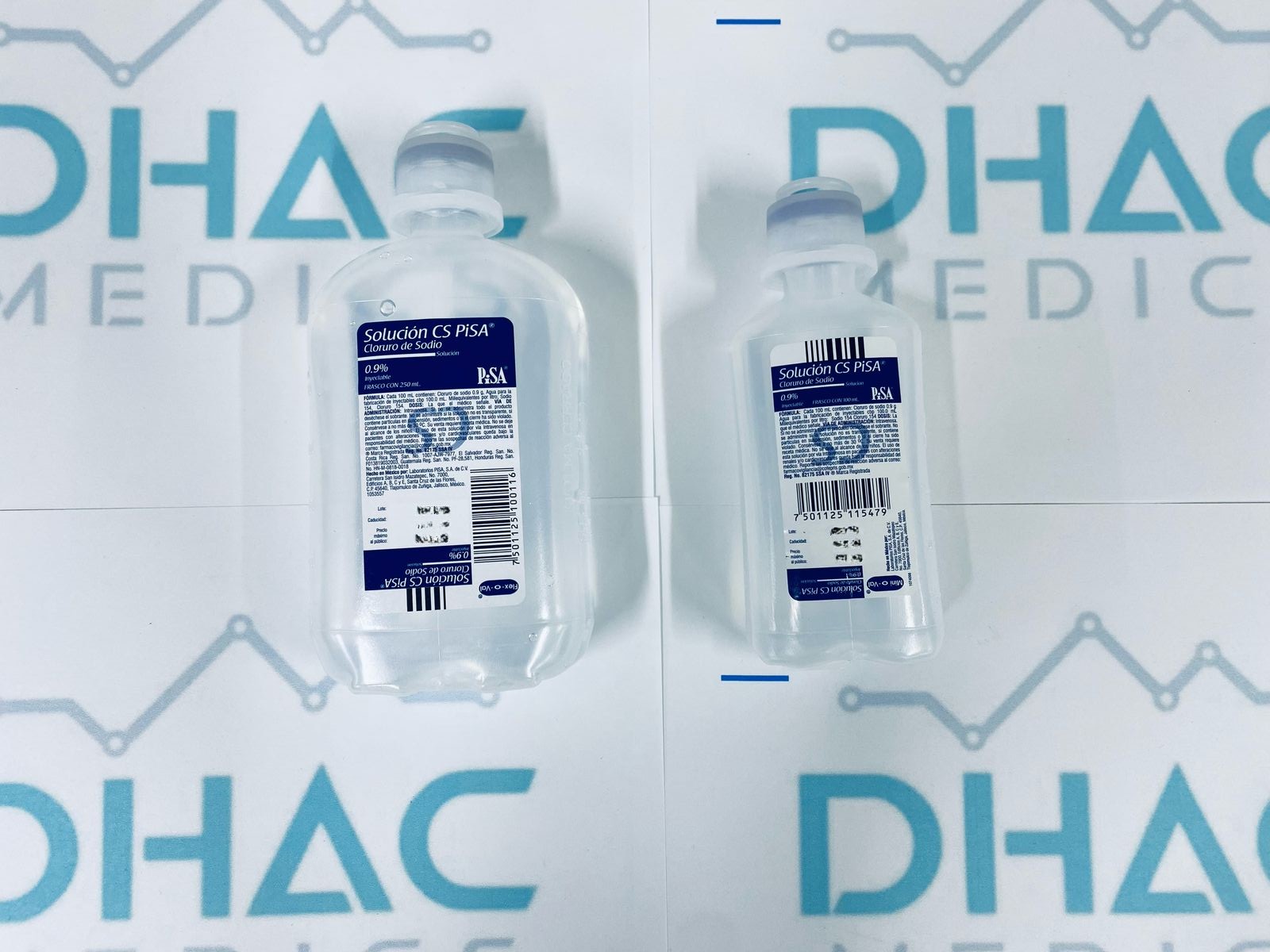 Solución Salina (Cloruro de Sodio 0.9% NaCl) Marca: Baxter – DHAC ...